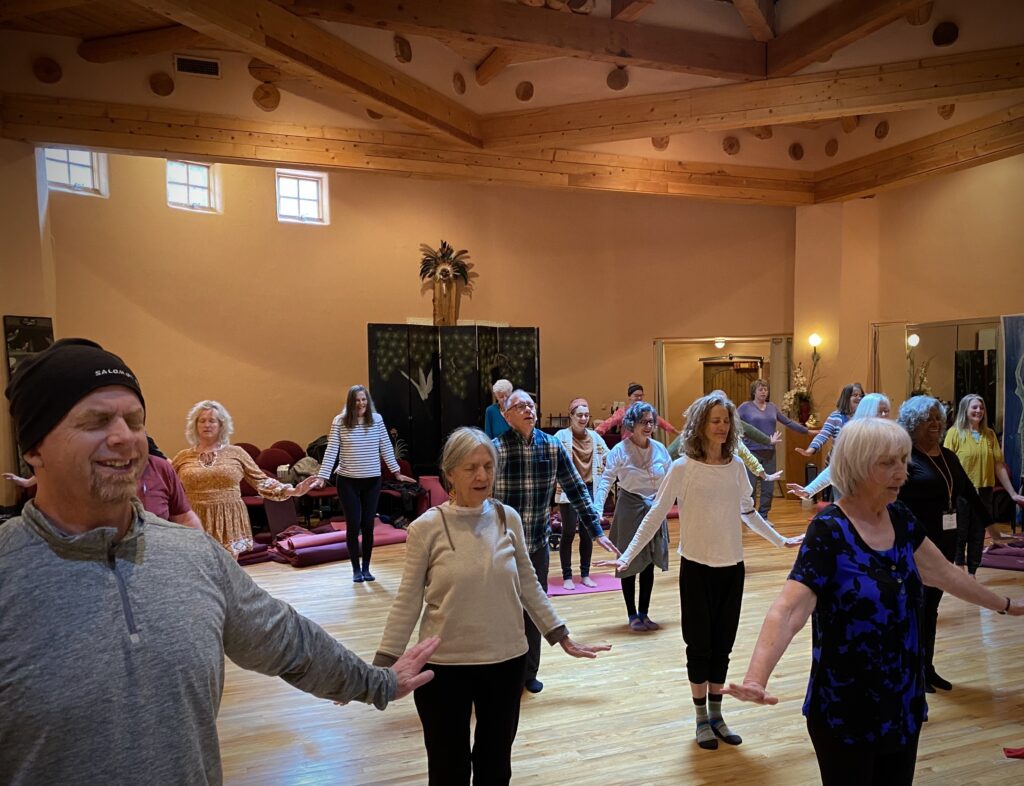 chen chi movement practice in kiva - The Chi Center